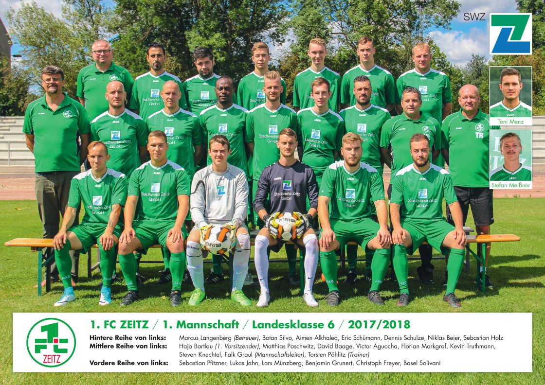 1. FC Zeitz // Grün-Weiße Elsterpower » Erste Mannschaft