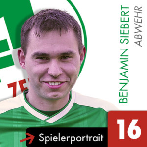 1. FC Zeitz // Grün-Weiße Elsterpower » Spielerportrait Benjamin Siebert