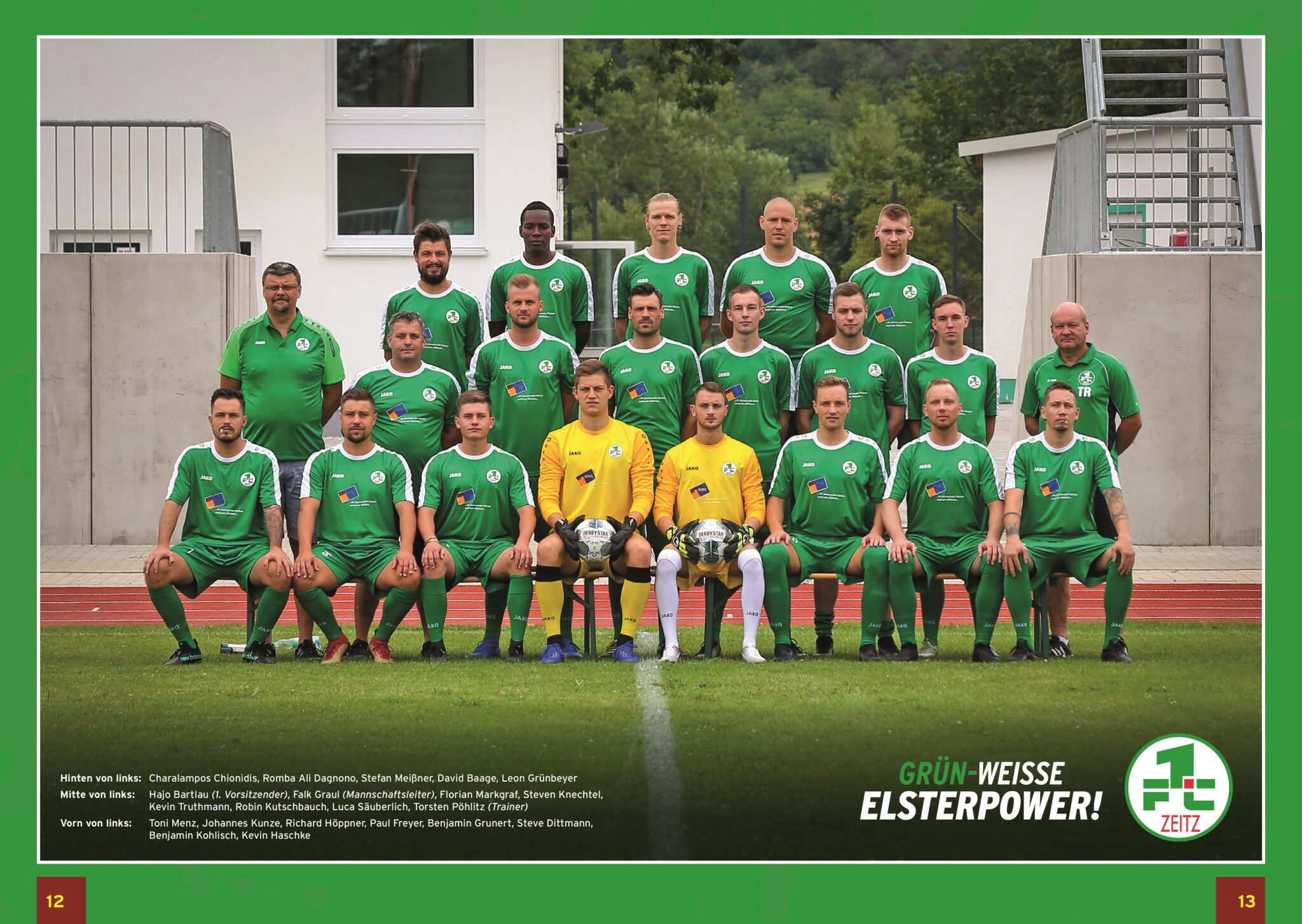 1. FC Zeitz // Grün-Weiße Elsterpower » Erste Mannschaft